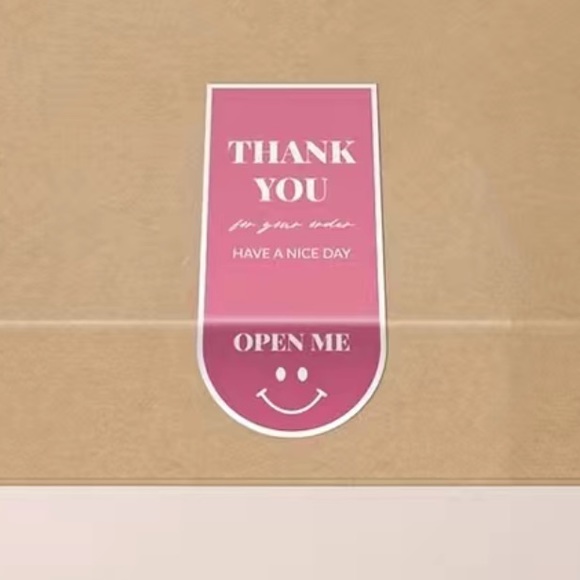 Office | 10 25 X 12 Rectangular Thank You Stickers | Poshmark